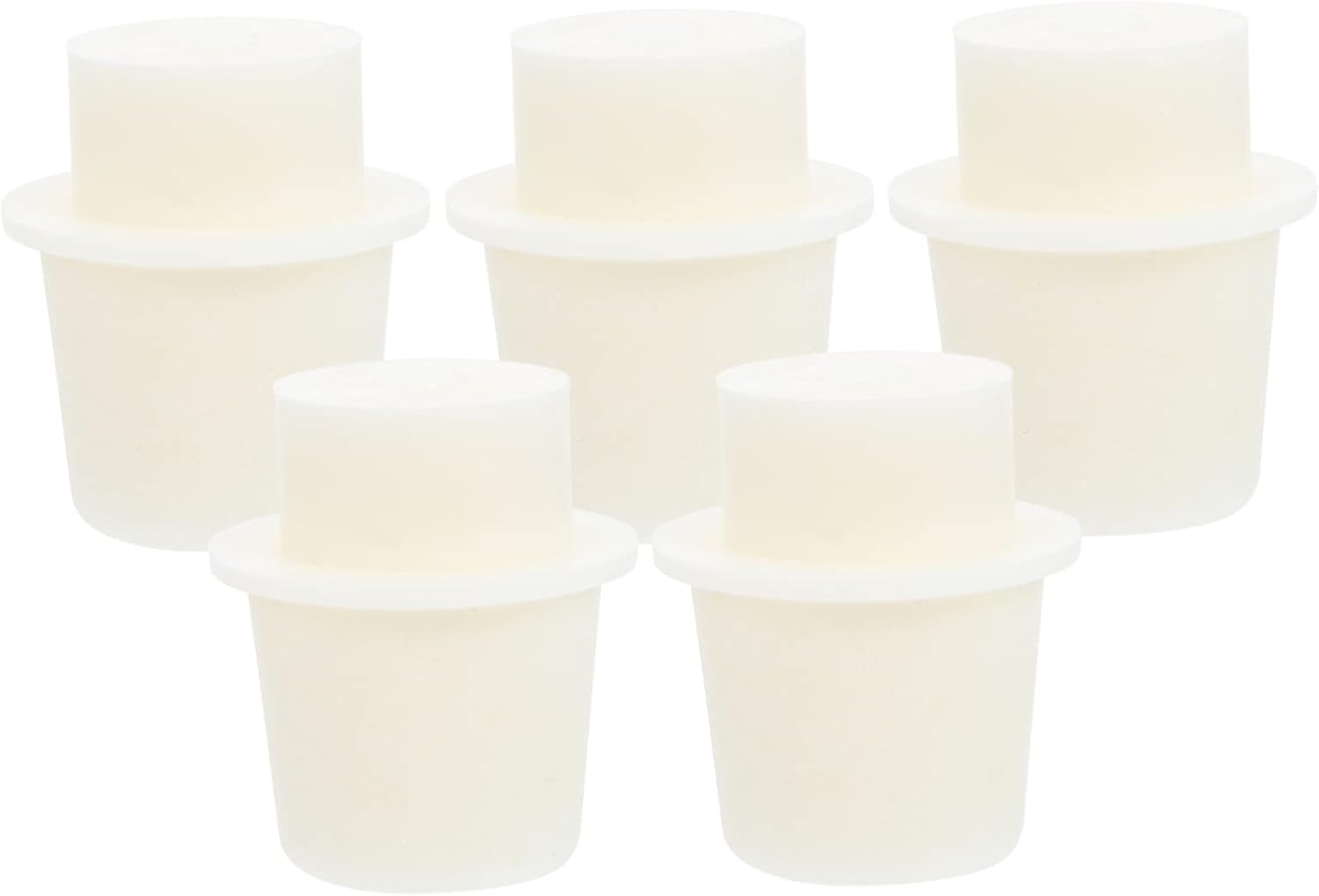 Amazon.com: FUNOMOCYA 5pcs Erlenmeyer Flask Stopper Silicone Stopper ...