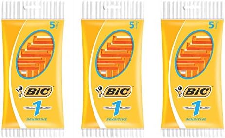 Amazon.com: BIC Pack of 3 Packs of 5 Razor Blades No. 1-1 Blade for ...