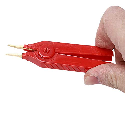 PRAV® 2X(2X Insulated Crocodile Clip Pincer Clip Secure Connection to ...