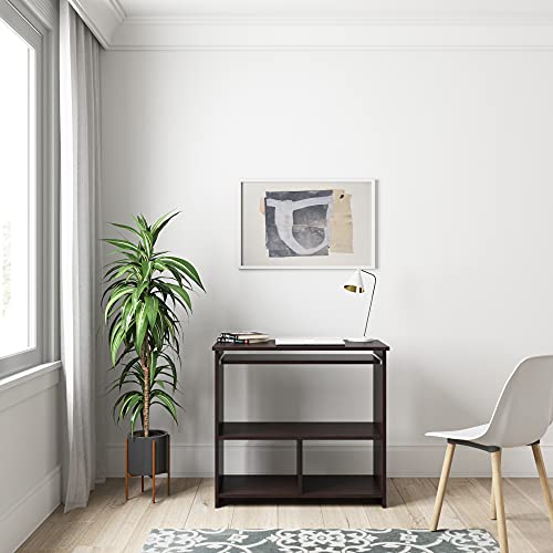 Amazon Brand - Solimo Devon Engineered Wood Study Table (Wenge Finish ...