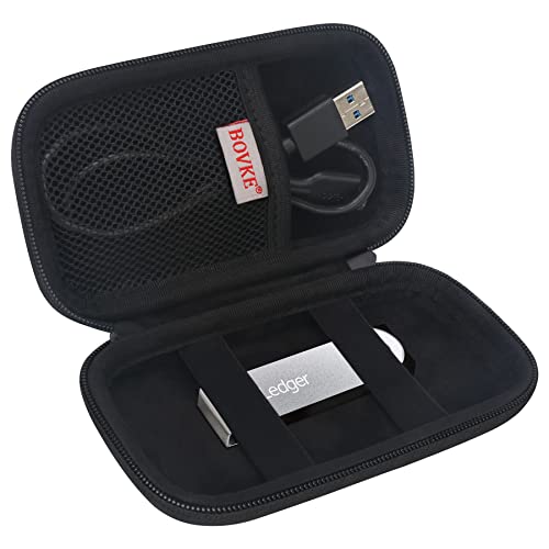 BOVKE Hard Case for Ledger Nano S Plus/ X/ S/ Cryptocurrency Hardware ...