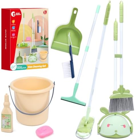 Amazon.com: Xifando Kid's Housekeeping Cleaning Tools Set-5pcs,Include ...