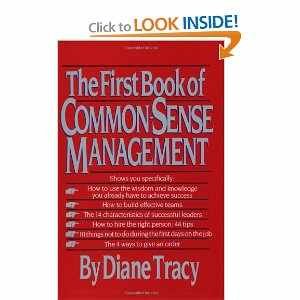 Amazon.com: The First Book of Common-Sense Management.: Diane Tracy: Libros