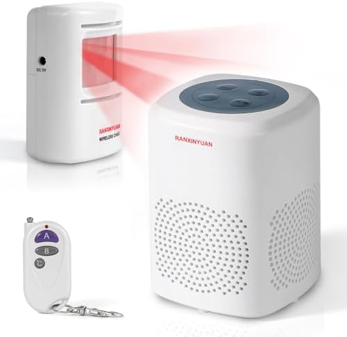 Amazon.com: Ranxinyuan Barking Dog Alarm Motion Detector,Pir Human Body Sensor Alarm Electronic ...