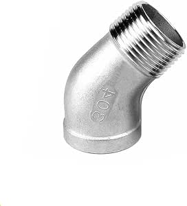 Conectores de tubería acero inoxidable 304, conector macho roscado ...