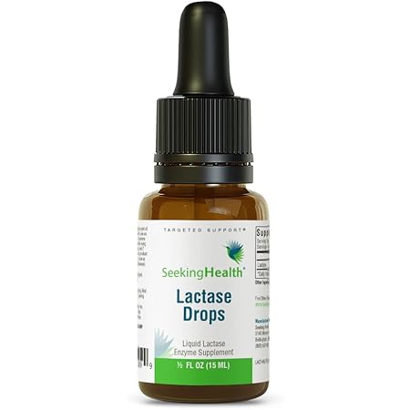 Amazon.com: Seeking Health Lactase Drops, Supports Lactose and Dairy ...