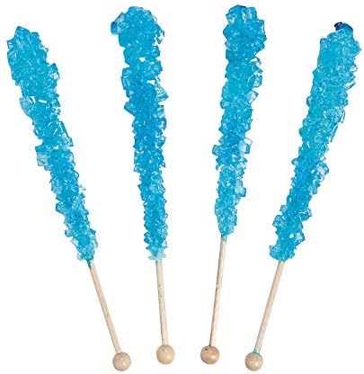 Amazon.com : Fun Express Rock Candy Pop Sticks (Blue) - VBS Vacation ...