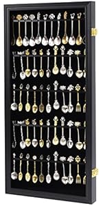 Amazon.com - COMSREV 36 Souvenir Tea Spoon Display Case Collection ...