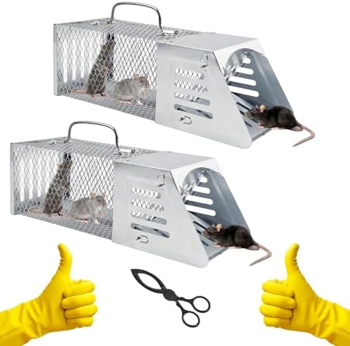 Amazon.com : Humane Mouse Trap,Combined Automatic Continuous Rat Traps ...