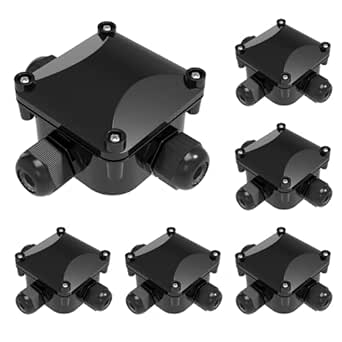Junction Box, External Junction Box, 6 Pieces, IP68 Electrical ...