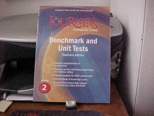 Amazon.com: Benchmark and Unit Tests Grade 2 (Journeys): 9780547873954 ...