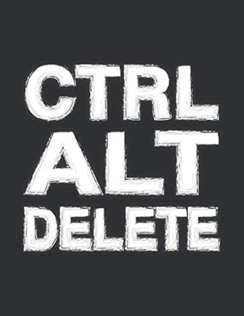 Control Alt Delete (Monthly Planner 2021): Vintage Computer Gifts ...