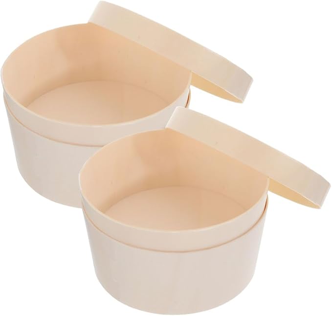 Amazon.com: Ciieeo 18.8CM Unfinished Round Box DIY Round Unfinished ...