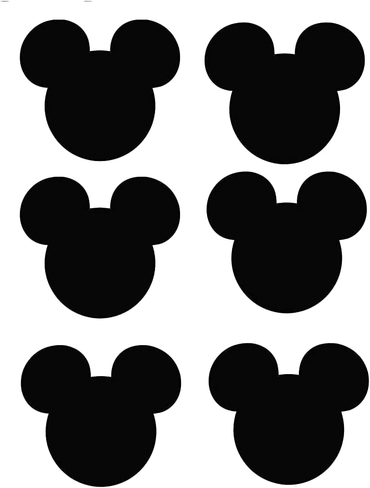 Amazon.com: Mouse face Vinyl Stickers 7cm x 8cm for Tablets/laptops ...
