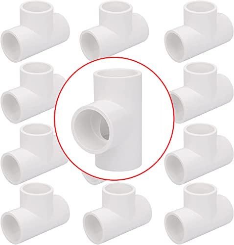 Amazon.com: 4 Way 1-Inch Tee PVC Fitting Build Heavy Duty Greenhouse ...
