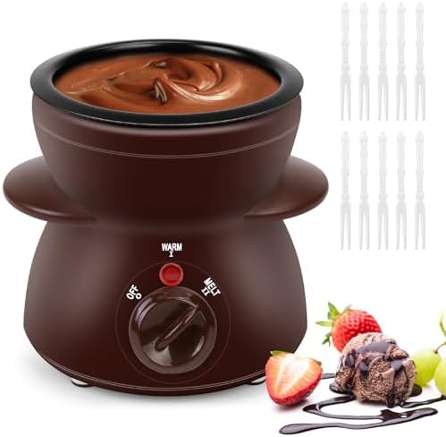 Amazon.com: MINI Electric Chocolate Melting Pot, 8.45OZ Chocolate ...