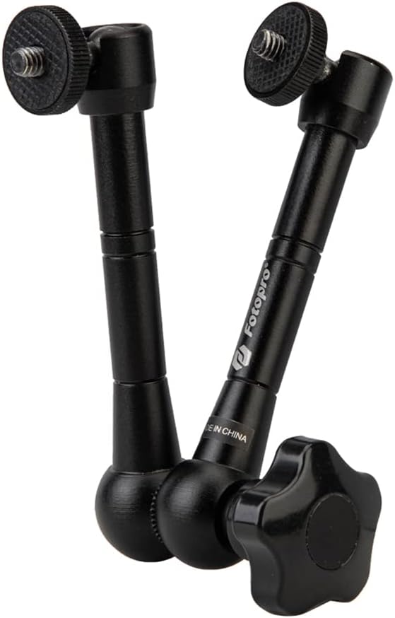 Amazon.com : Fotopro 11 Inch Magic Arm Both 1/4 Inch Thread Screw ...