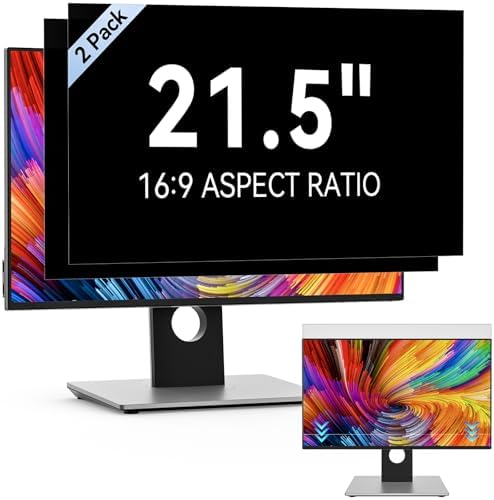 Amazon.com: [2 Pack] 21.5 Inch Computer Privacy Screen for 16:9 Aspect ...