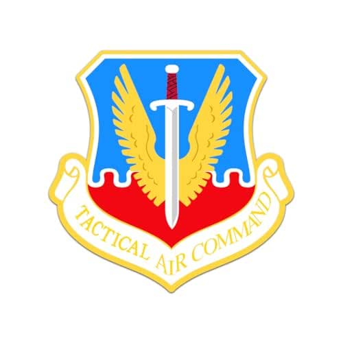 Amazon.com: Tactical Air Command Emblem Sticker Decal - Self Adhesive ...