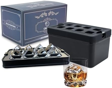 Amazon.com: Sphere Clear Ice Cube Maker - Crystal Clear 1.7 Inch Ice ...