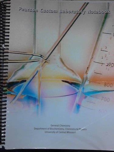 General Chemistry Lab Notebook: Amazon.com: Books