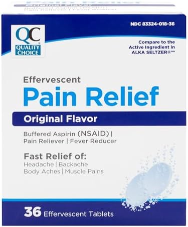 Amazon.com: Alka-Seltzer Effervescent Tablets Original Flavor, Fast ...