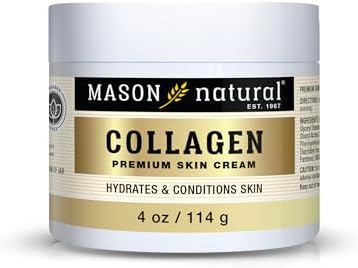 Amazon.com: MASON NATURAL Collagen Premium Skin Cream, Women’s Anti ...