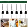 Bottle Pourers for Spirits,12Pcs Stainless Steel Freeflow Liquor ...
