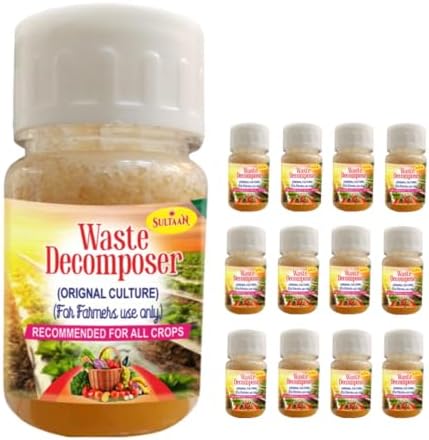 Waste Decomposer 12 Bottles | Wdc Organic Waste Decomposer for ...