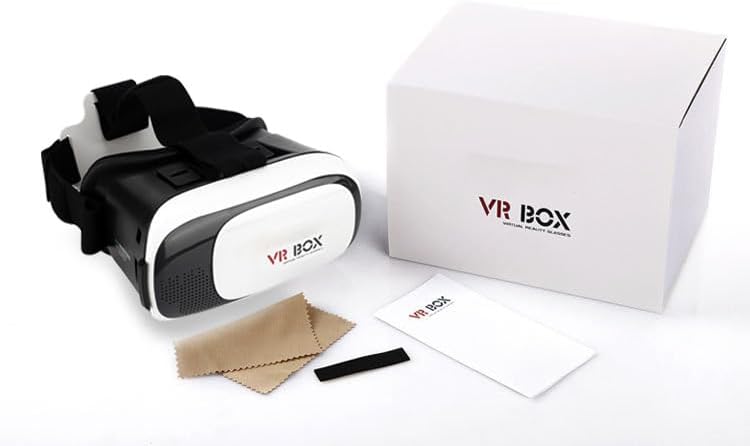 Virtual Reality Headset with 42 MM Lenses Enjoy 3D Gaming Entertainment ...