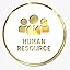 BerryBox HUMAN RESOURCE Sign/Sticker Premium White Gold Acrylic Signage ...