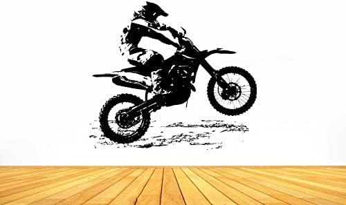 Amazon.com: Vinyl Wall Decal Sticker Dirty Motocross Bike Moto Kids ...