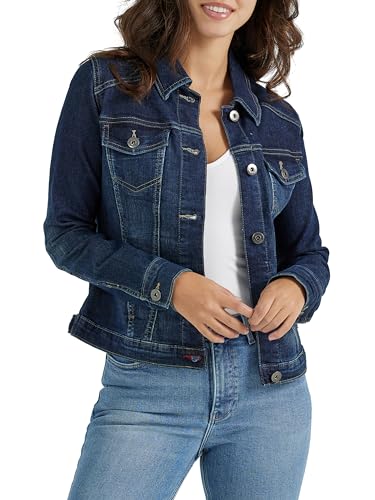 Snapklik.com : Wrangler Authentics Womens Stretch Denim Jacket