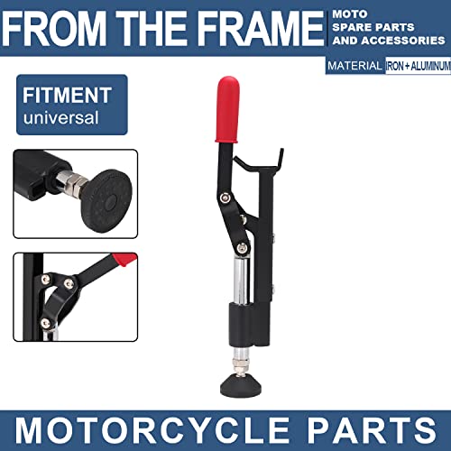 Snapklik.com : Motorcycle Wheel Stand Lift Trail Stand Easy And Portable