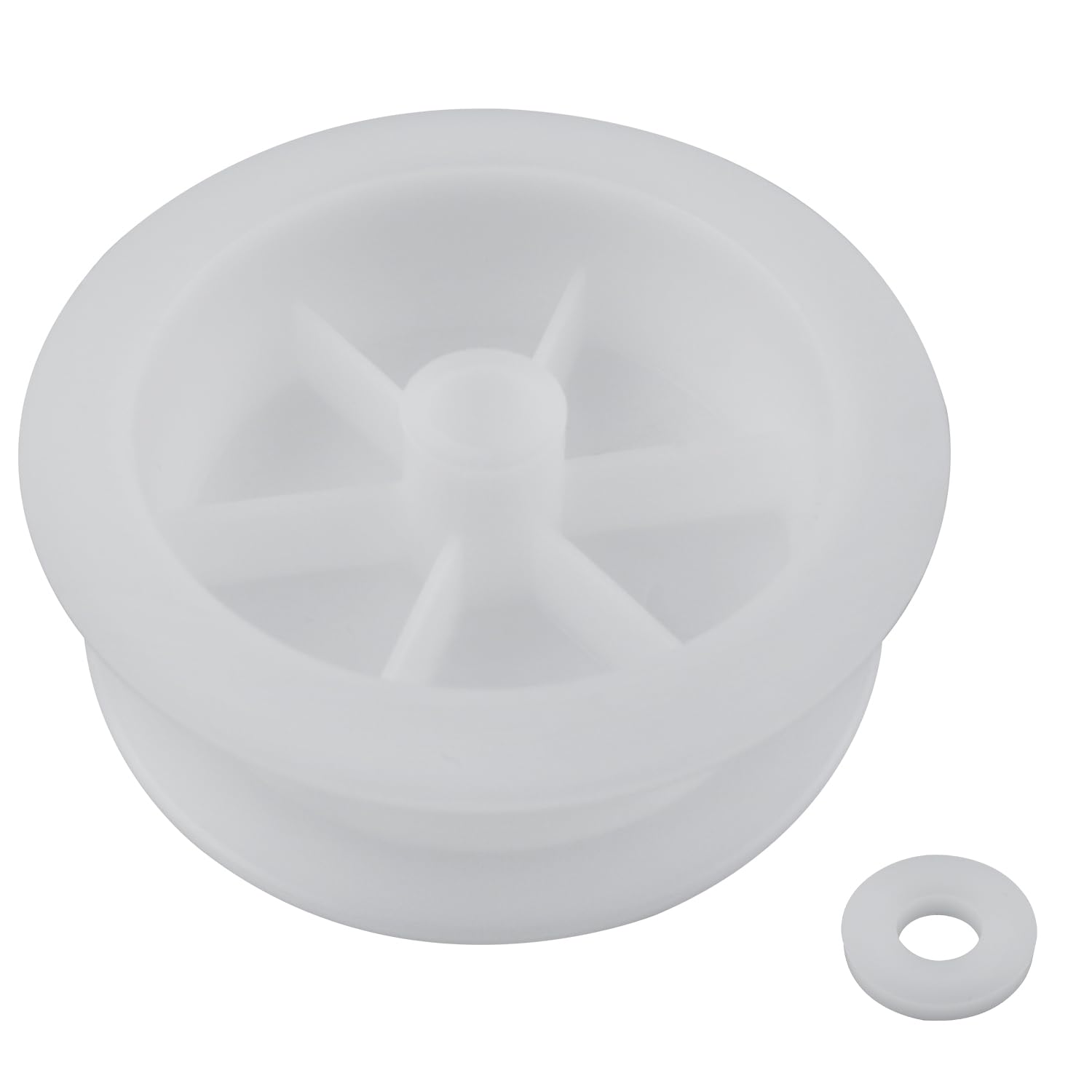 Amazon.com: WE12X81 Dryer Idler Pulley Wheel Replacement Part ...
