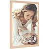 Amazon.com - JDZIVTOP 16x20 Frame Natural, 20x16 Picture Poster Frame ...