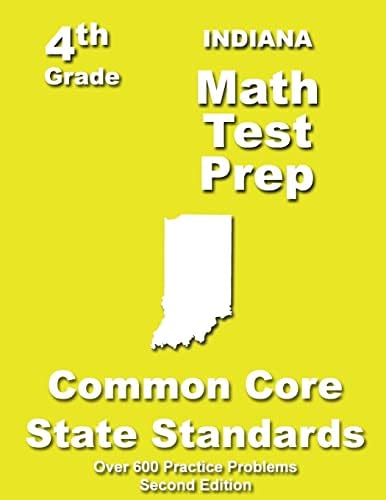 Indiana 4th Grade Math Test Prep: Common Core Learning Standards ...