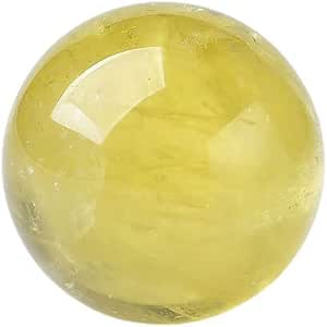 Amazon.com: Natural Citrine Crystal Sphere Healing Gemstone Ball ...