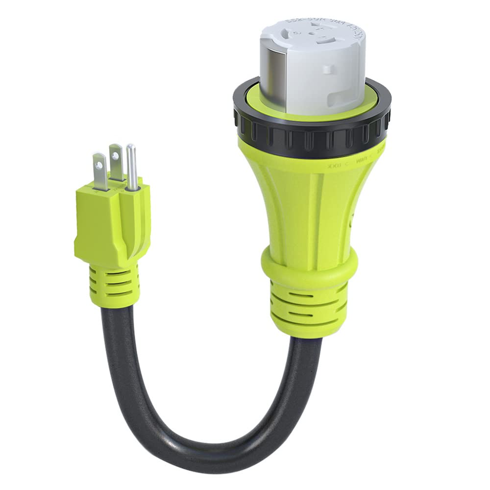 Snapklik.com : XGGYA 50 Amp To 15 Amp RV Adapter Cord