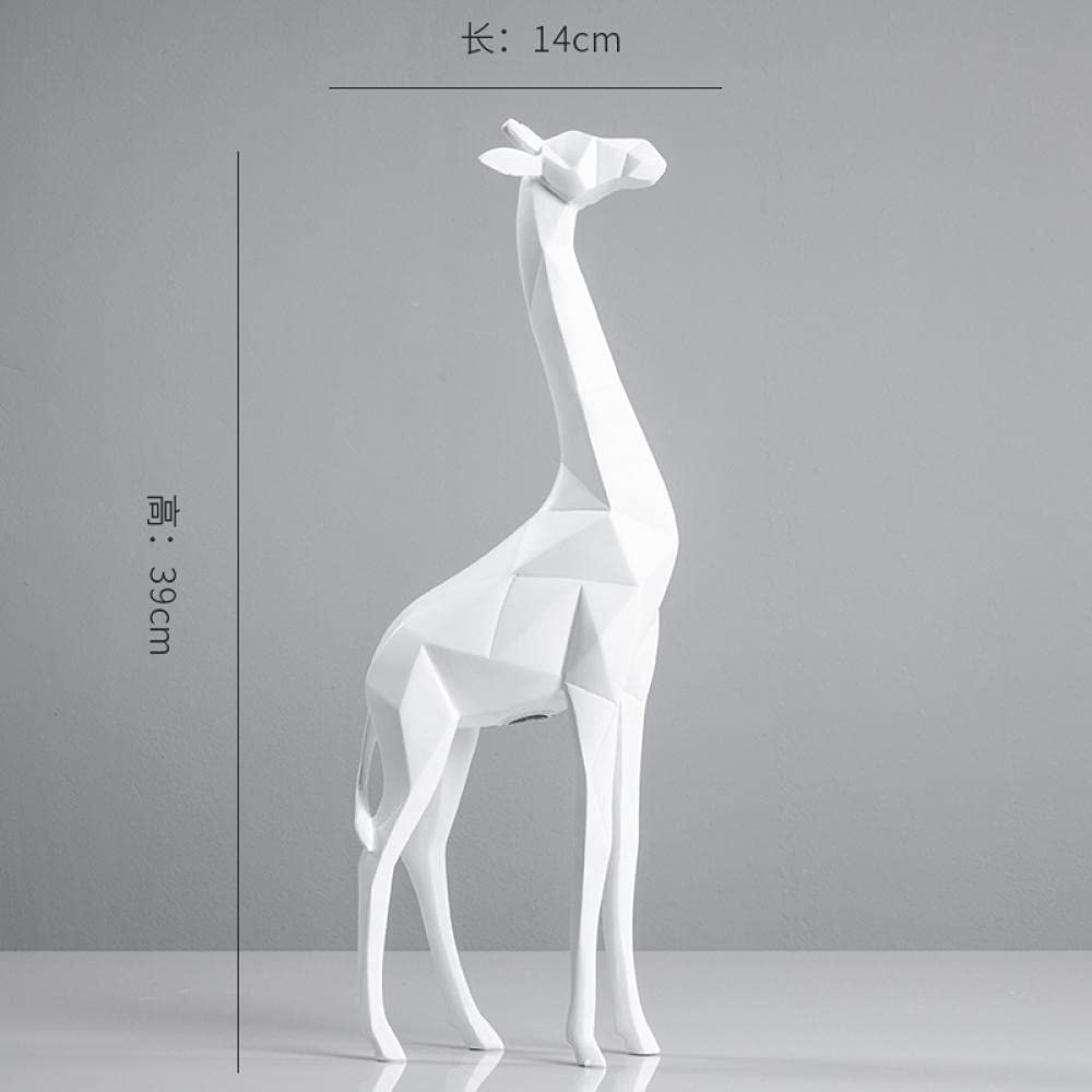 White Giraffe Statue