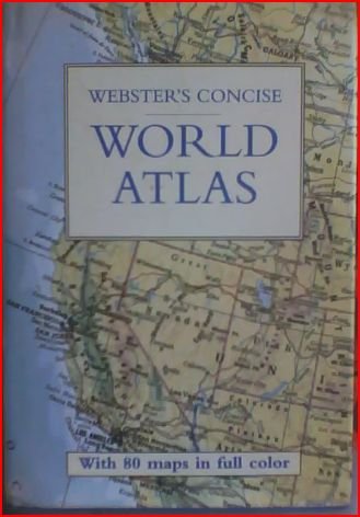 Webster's Concise World Atlas (with 80 maps in full color): Webster's ...