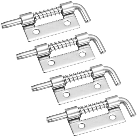 sourcing map Spring Loaded Latch Pin, 4Pcs 1.97" - 304 Stainless Steel ...