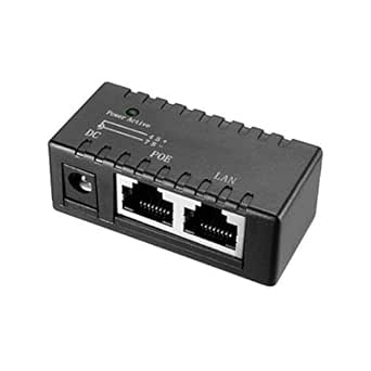 Amazon.com: uxcell Divisor de inyector POE Poe Combiner DC 5-48V Power Over Ethernet Adaptador ...