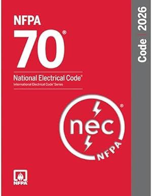 NFPA 70, National Electrical Code NEC 2026 Softbound: National Fire ...