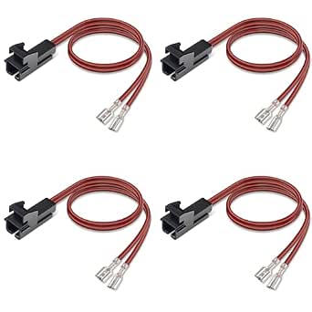 4 Pcs 72-4568 Speaker Harness,Thicker Longer Professional Car Door ...