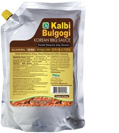 Amazon.com : Jayone Korean BBQ Marinade for Bulgogi & Kalbi (for Beef ...