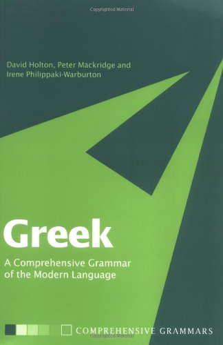 Amazon.co.jp: Greek: A Comprehensive Grammar of the Modern Language ...