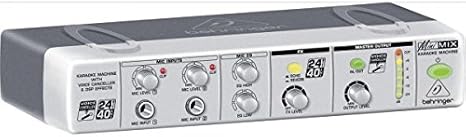 Amazon.com: Behringer Minimix Mix800 Ultra-Compact Karaoke Machine with ...