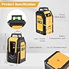 PREXISO Laser Level with Tripod, 30M Self Leveling Line Laser with ...