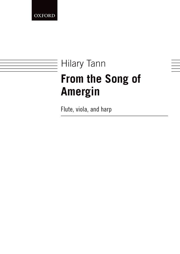 From the Song of Amergin: Tann, Hilary: 9780193861077: Amazon.com: Books